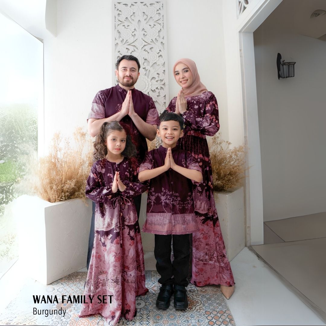 Wana Family Set - Burgundy